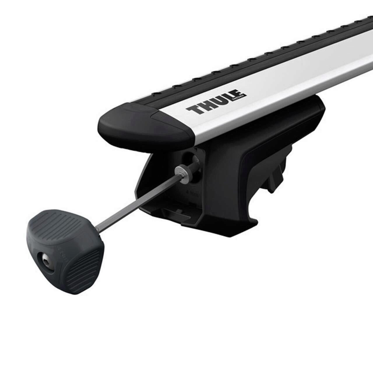Bare transversale Thule Evo Raised Rail Wingbar Evo Black pentru DACIA ...